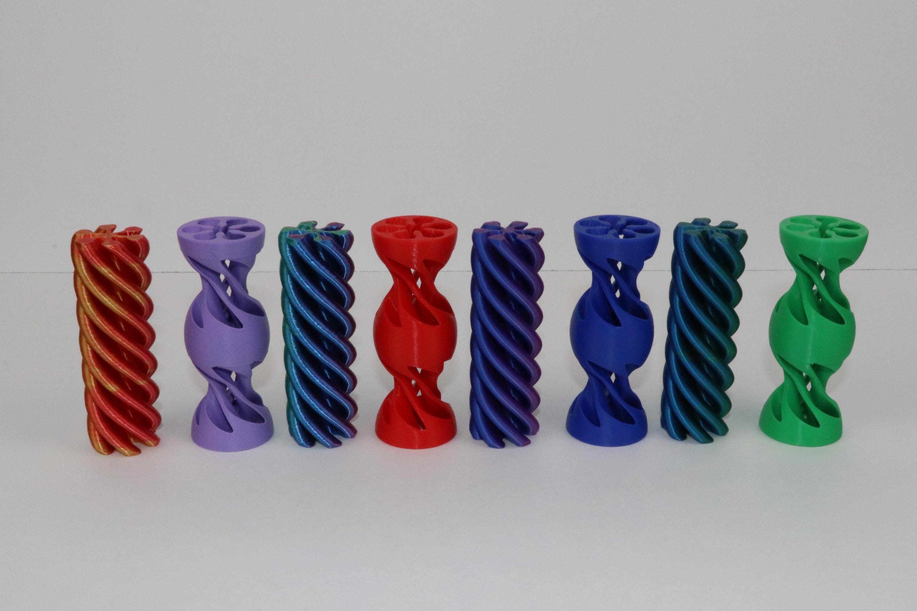 Vortex Kinetic Desk Sculpture – Interactive Decor | 3D Printed & Hand ...